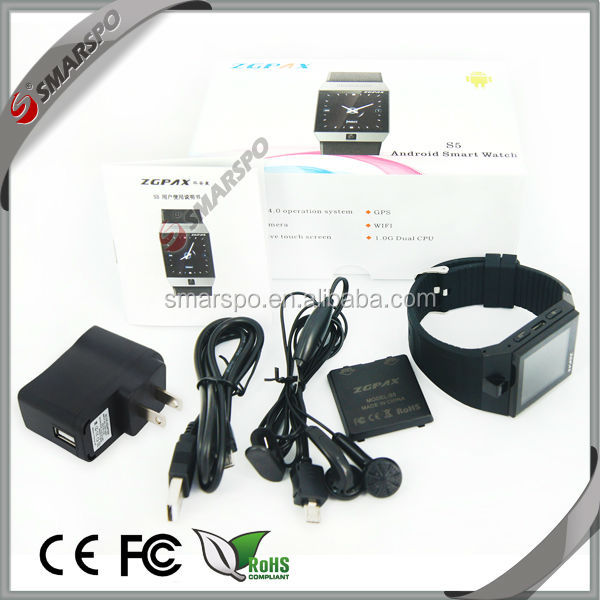Купить фронтальная камера, gps, на запястье, wifi сенсорный экран sim ...