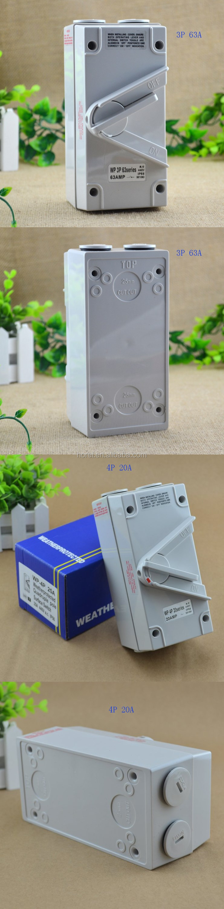 Ukf Ac 4p Isolator 63a Switch 4 Pole - Buy Isolator 63a Product on Alibaba.com
