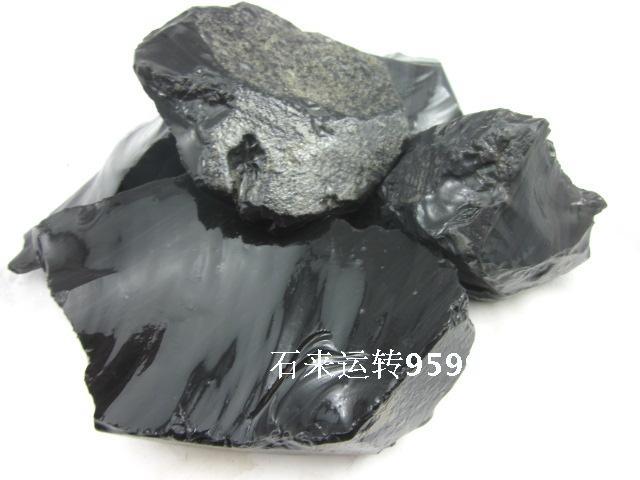 Купить Камень утеса стихийных Обсидиановые 500g в интернет-магазине с ...