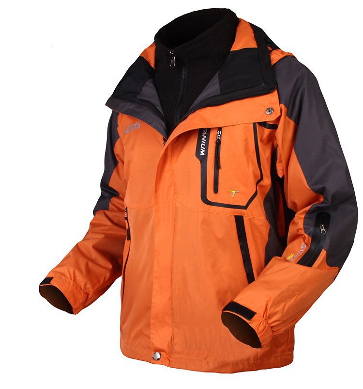 Купить мода новый 2 в 1 Мужская зимняя windstopper непромокаемые ...