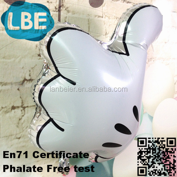 Quality Mylar Hand Shaped Balloons - Buy Hand Shaped Balloons,Shaped Balloons,Quality Mylar ...