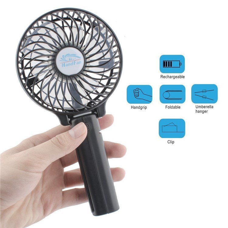 Hf308 Rechargeable Portable Mini Electric Hand Fan For Home And Travel