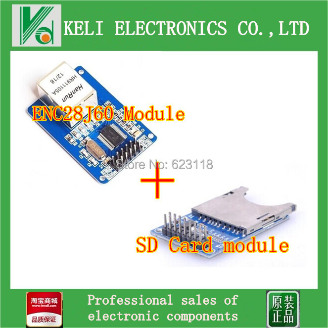 Купить Enc28j60 Ethernet Lan сетевой модуль схемы для Arduino 51 Lpc