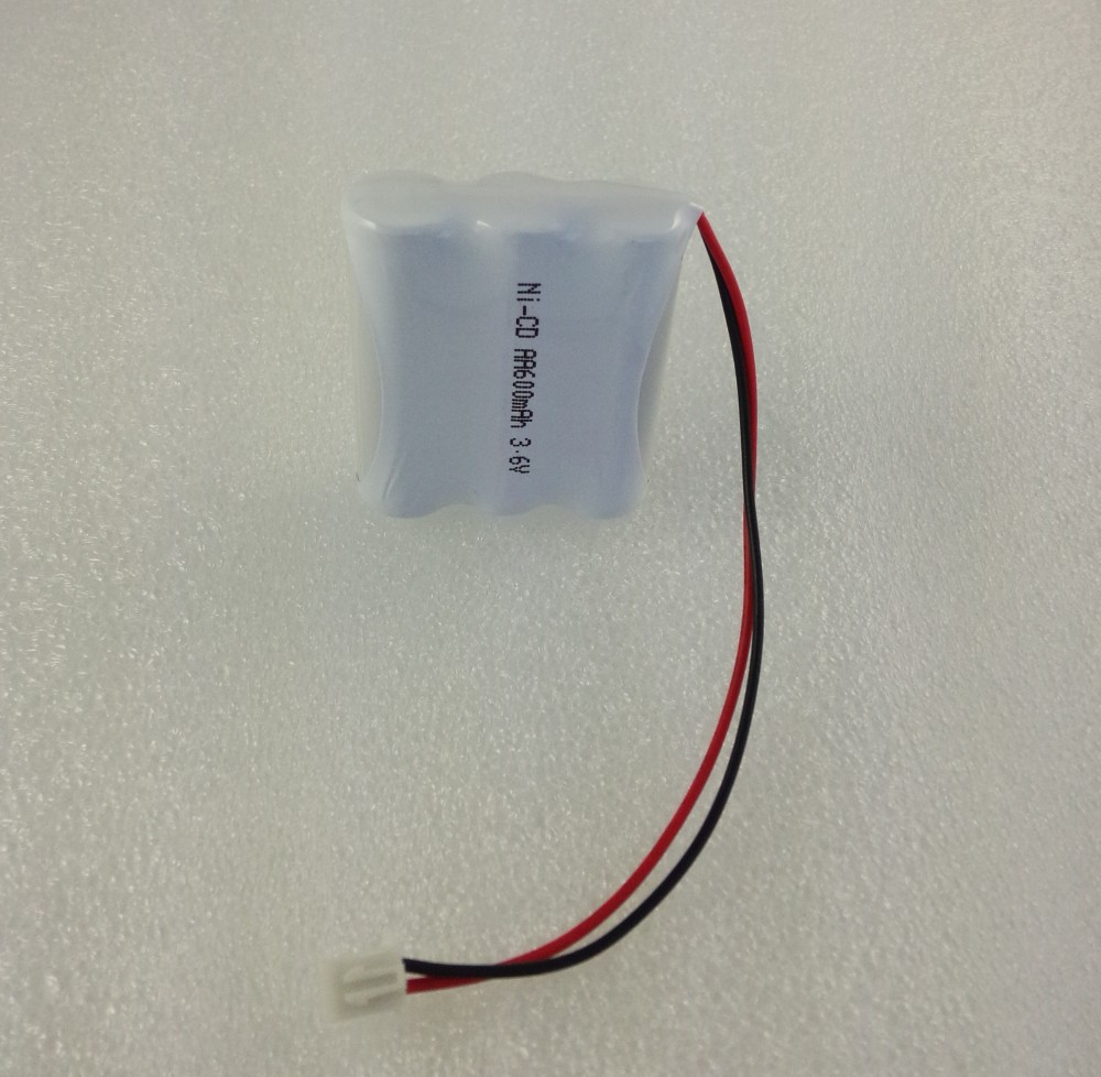 High Quality 600mah 3.6v Aa Ni-cd Battery Pack From Shenzhen China - Buy Nicd Aa 500mah,Nicd Aa ...