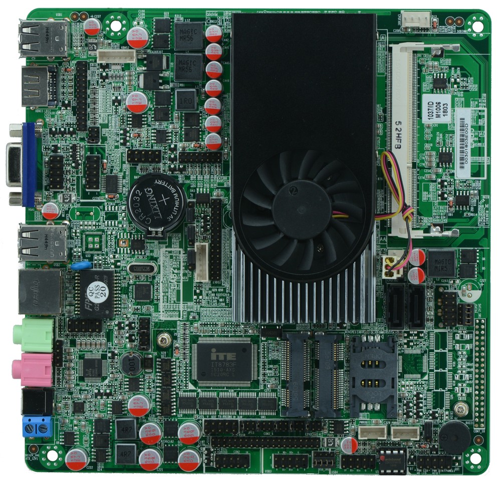 ITX_M100_618 인텔 셀러론 1037U 올인원 pc 얇은 미니 ITX 마더 보드 지원 sim 슬롯 lvds 8 * USB/6 * COM| Alibaba.com