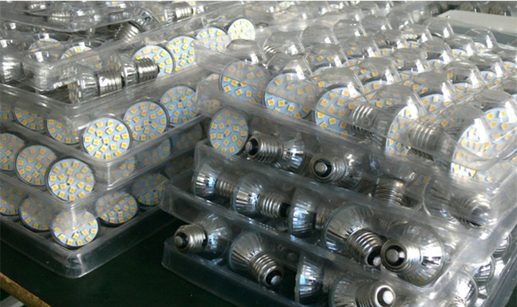 Par 20 led regulable SMD 2835 proyector GU10 MR16 E27 luz del punto 220v 5w 60 led foco led ...