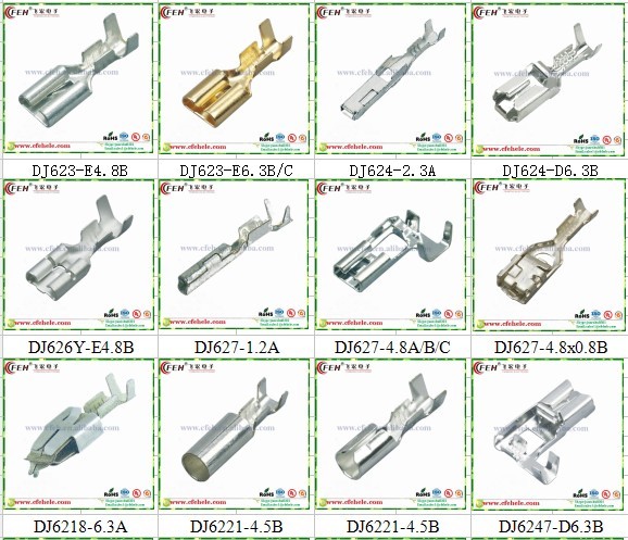 Male Female Auto Copper Terminal DJ623-E6.3B/C - CFEH