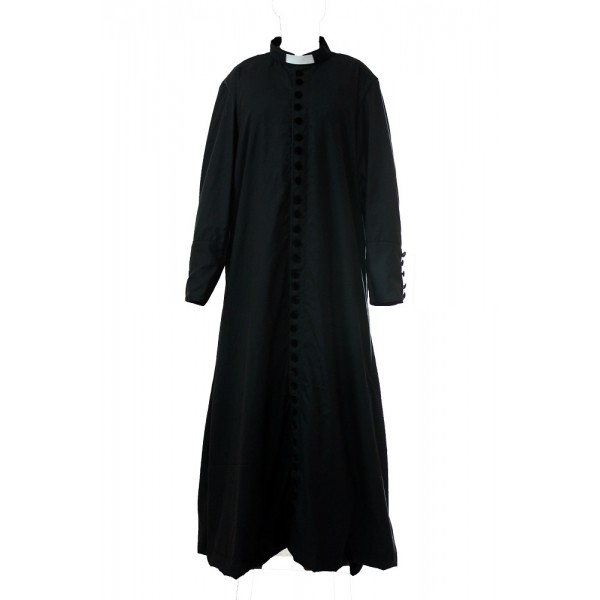 33 Button Black Cassock Buy Clergy Cassock Product On