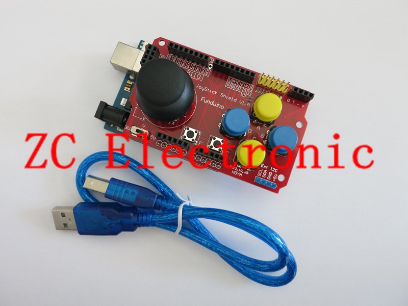 Купить Uno R3 Usb кабель джойстик щит для Arduino в интернет