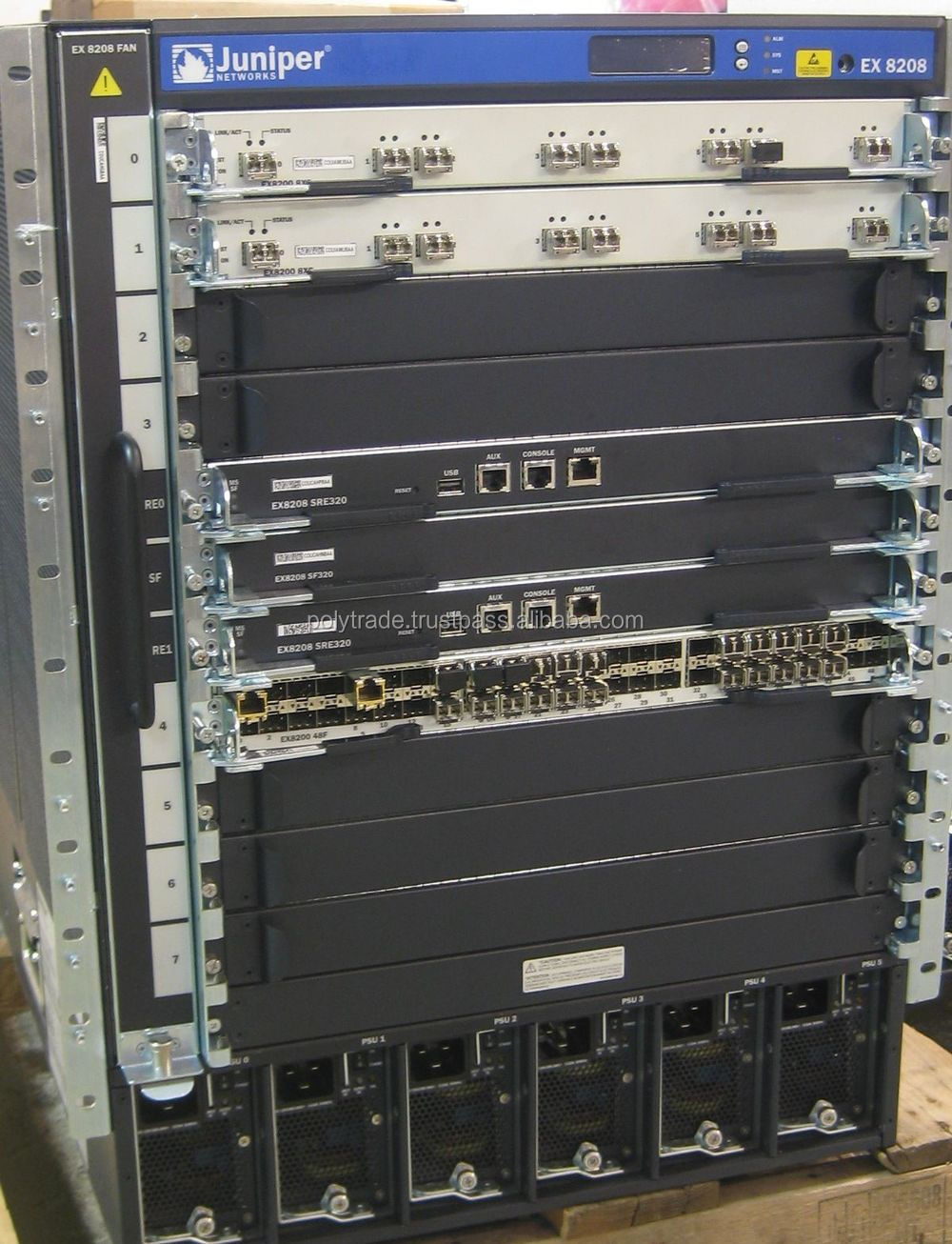 Juniper Ex8200 Ethernet Switch Ex8216 Ex8208 Ex8208-base-ac Ex8216-base-ac Ex8216-redund-ac ...